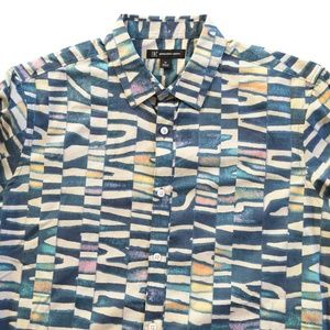 INC International Concepts | Shirts | Mens Abstract Print Long Sleeve ...